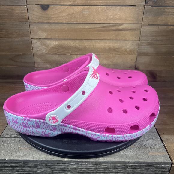 CROCS | Shoes | Crocs Womens Size Us 1 Barbie Hot Pink Classic Clog ...